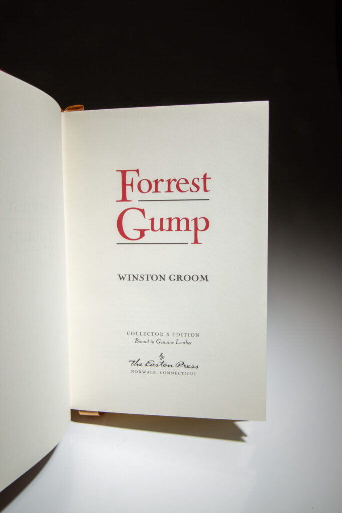 Forrest Gump - The First Edition Rare Books