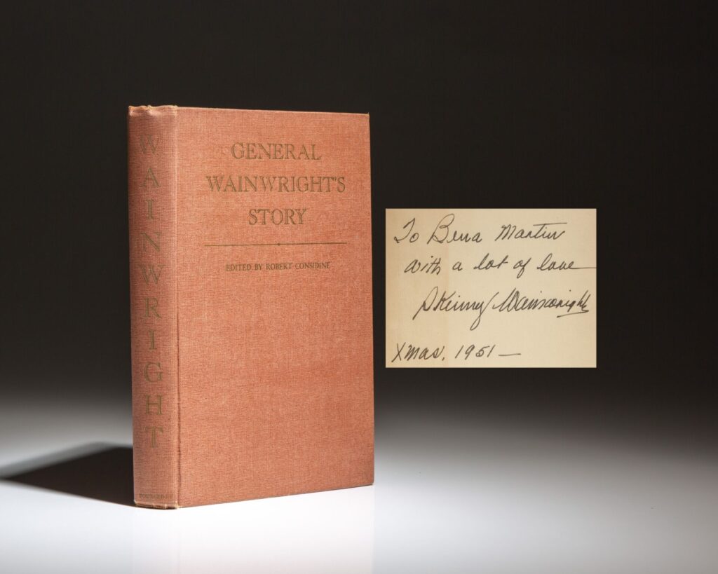 General Wainwright's Story - The First Edition Rare Books