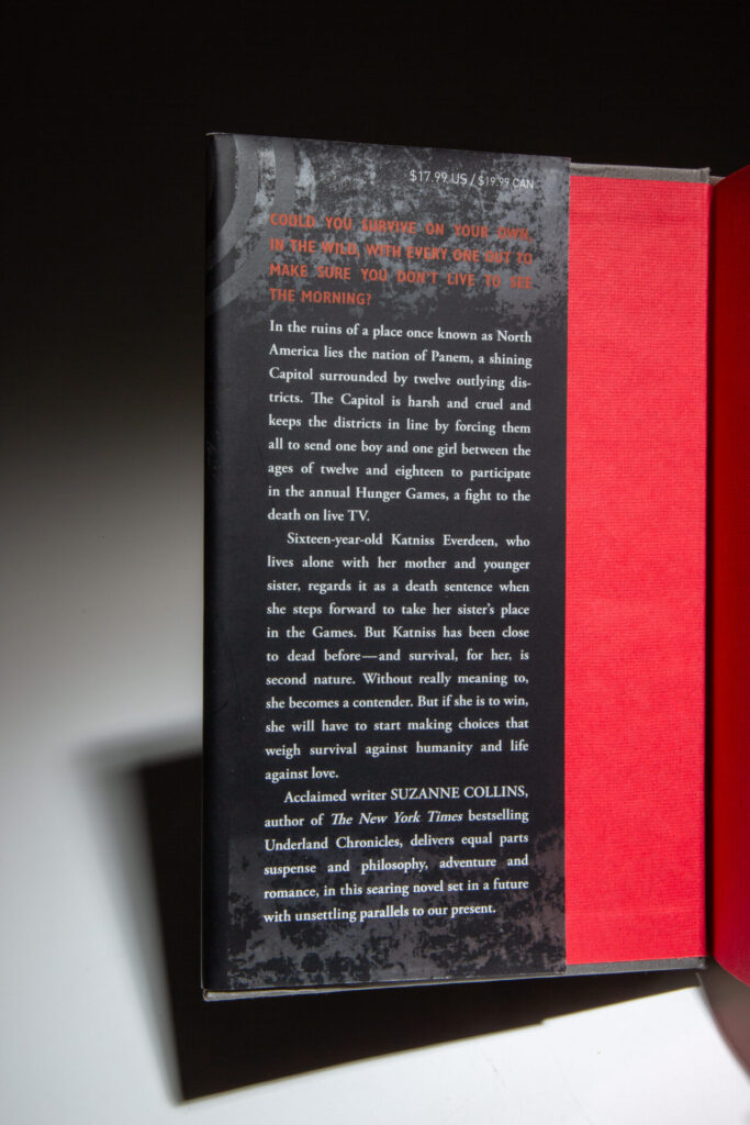 The Hunger Games - The First Edition Rare Books