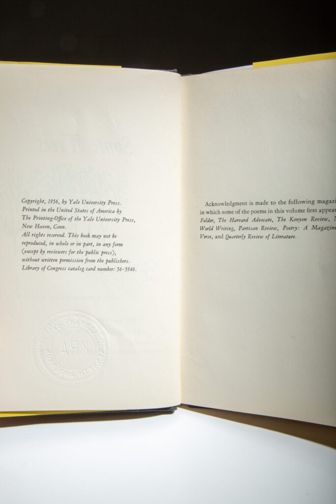 Some Trees - The First Edition Rare Books