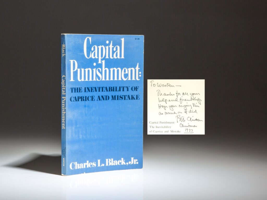 Capital Punishment - The First Edition Rare Books