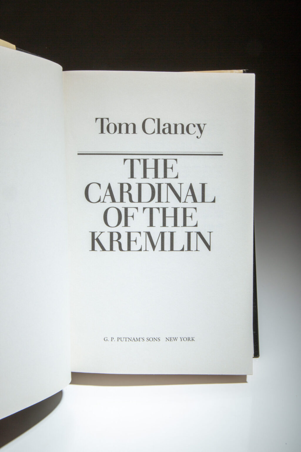 The Cardinal of the Kremlin - The First Edition Rare Books