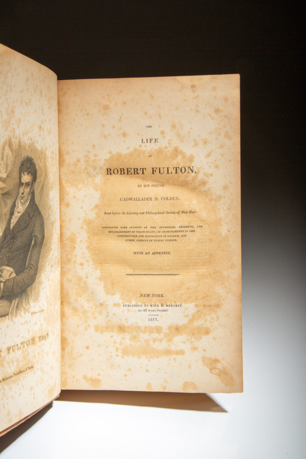 The Life of Robert Fulton - The First Edition Rare Books