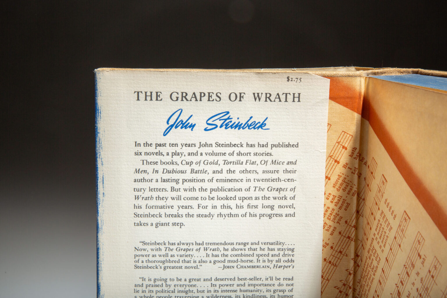 The Grapes of Wrath - The First Edition Rare Books