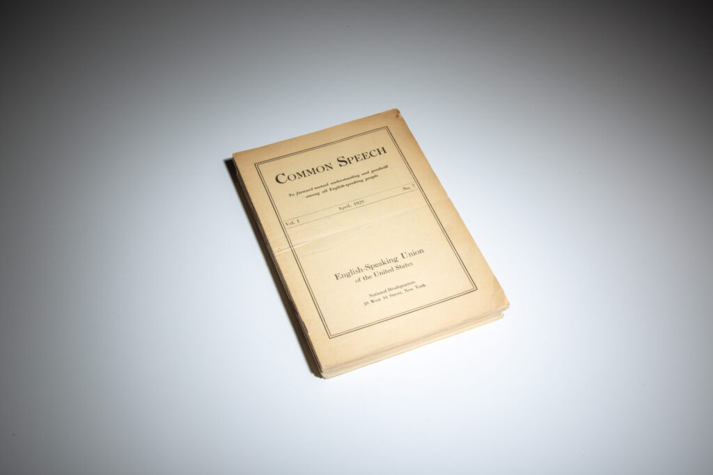 Common Speech Pamphlets - The First Edition Rare Books