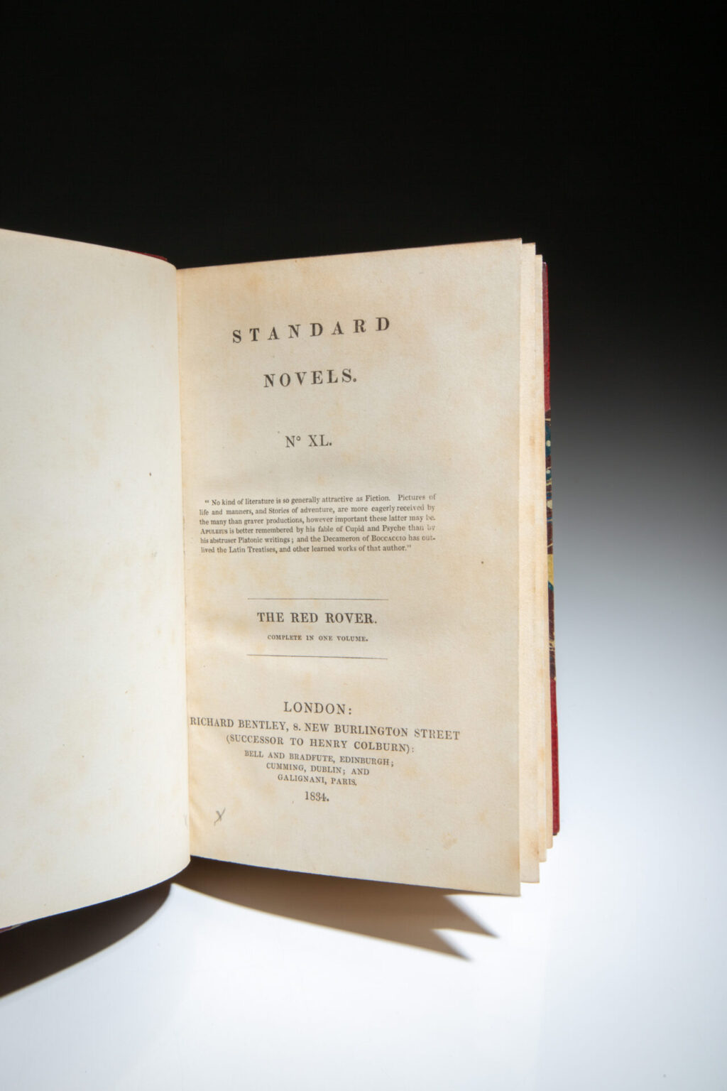 The Red Rover - The First Edition Rare Books