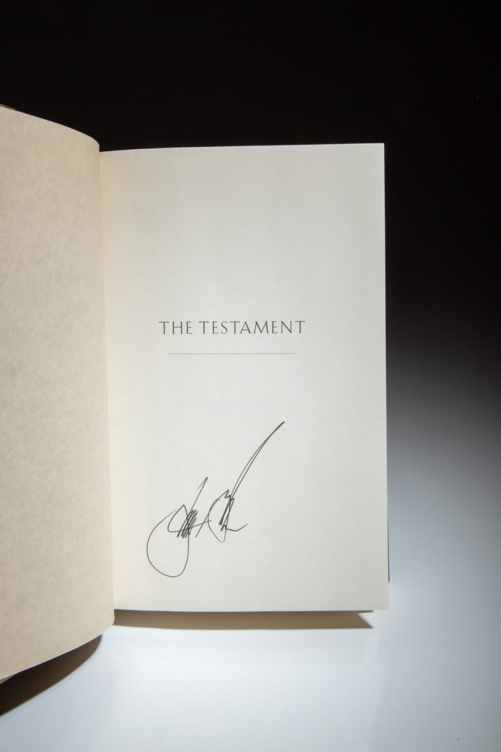 The Testament - The First Edition Rare Books