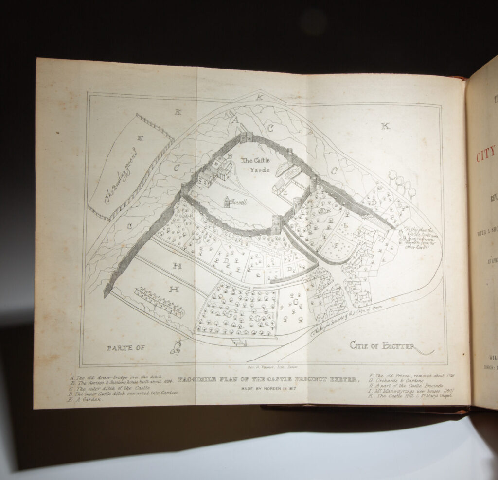 The History of the City of Exeter - The First Edition Rare Books