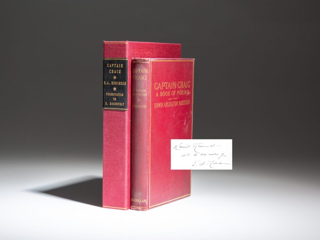 Captain Craig: A Book of Poems - The First Edition Rare Books