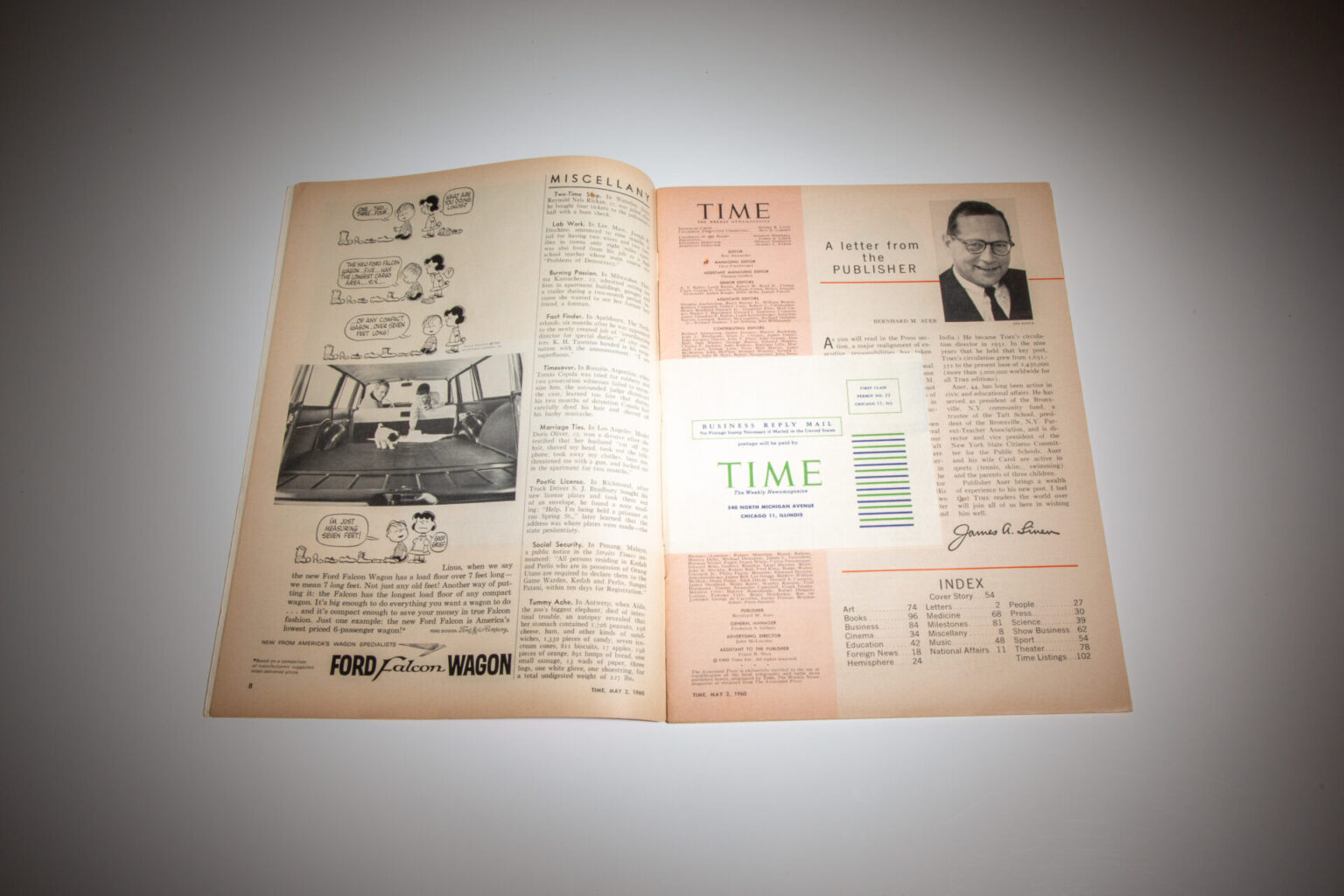 Time Magazine - The First Edition Rare Books