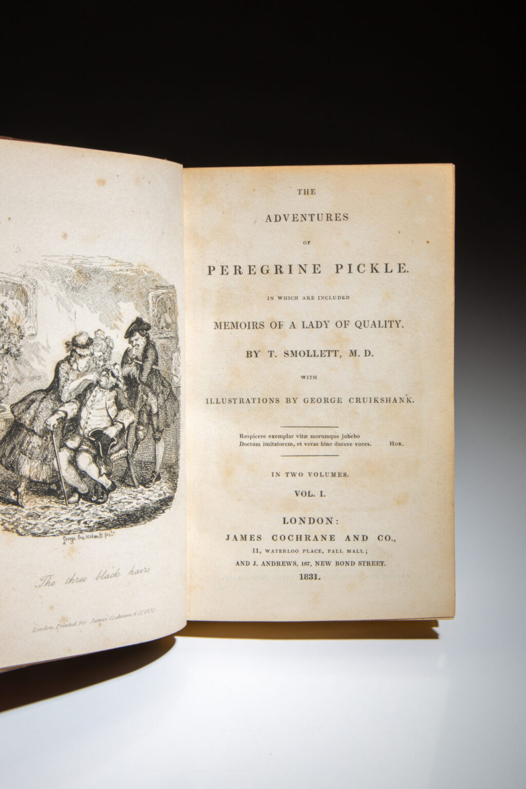 The Adventures of Peregrine Pickle - The First Edition Rare Books
