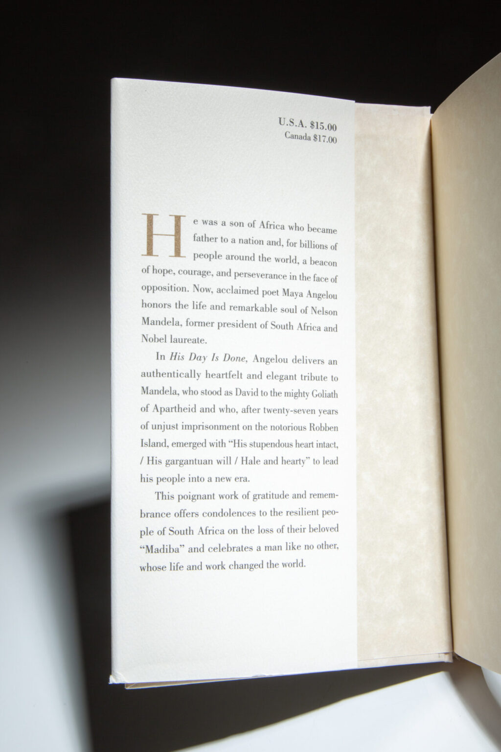 His Day is Done - The First Edition Rare Books