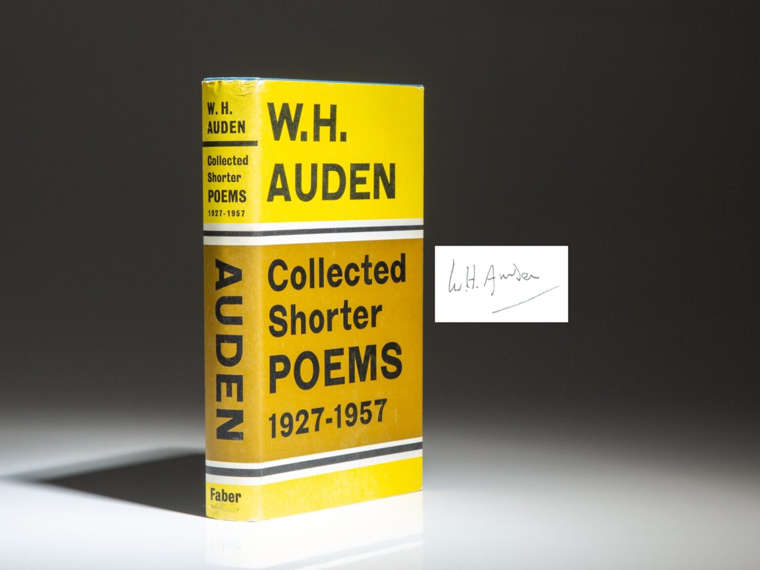 Collected Shorter Poems - The First Edition Rare Books