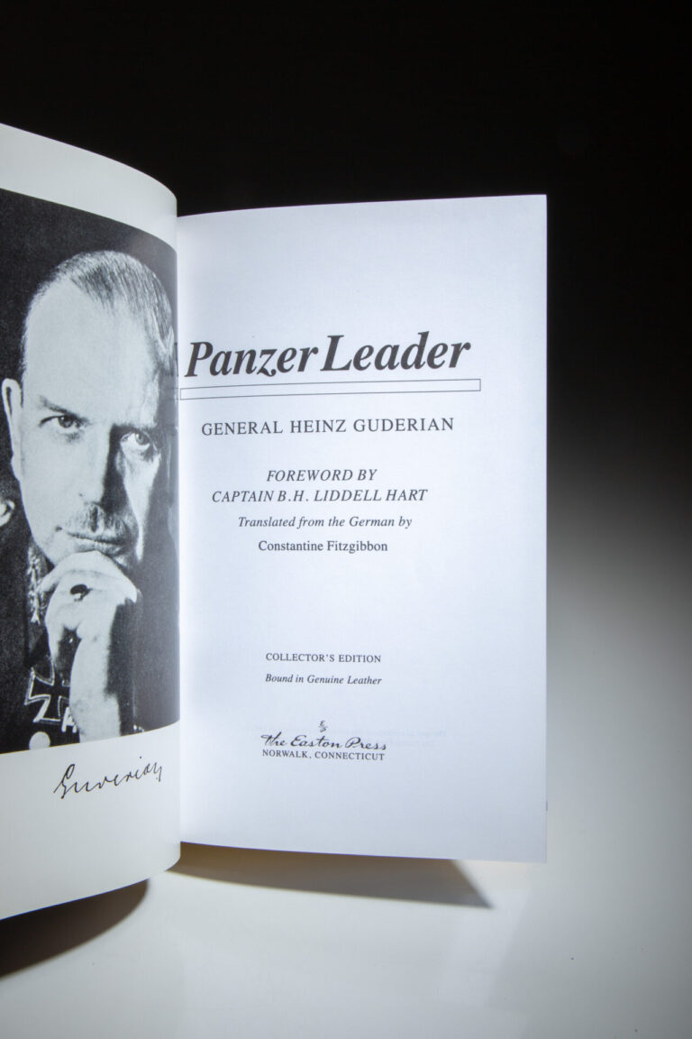 Panzer Leader - The First Edition Rare Books