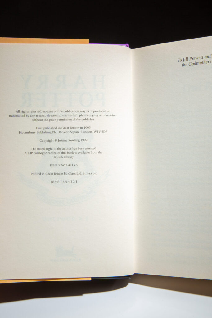 Harry Potter and the Prisoner of Azkaban - The First Edition Rare Books