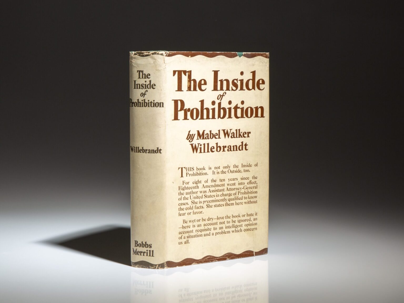The Inside of Prohibition - The First Edition Rare Books
