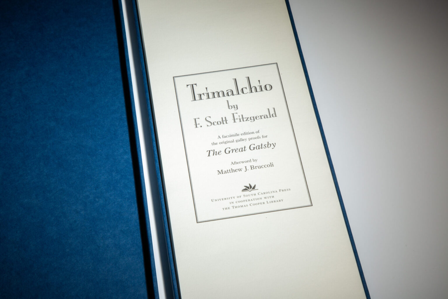 Trimalchio [The Great Gatsby] - The First Edition Rare Books