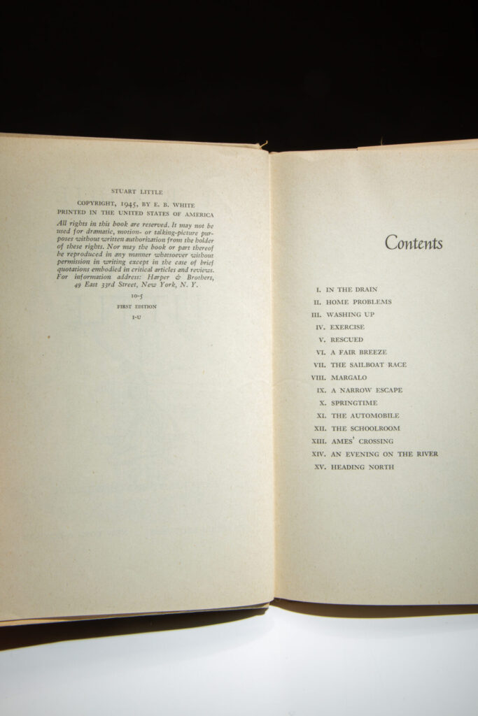 Stuart Little - The First Edition Rare Books