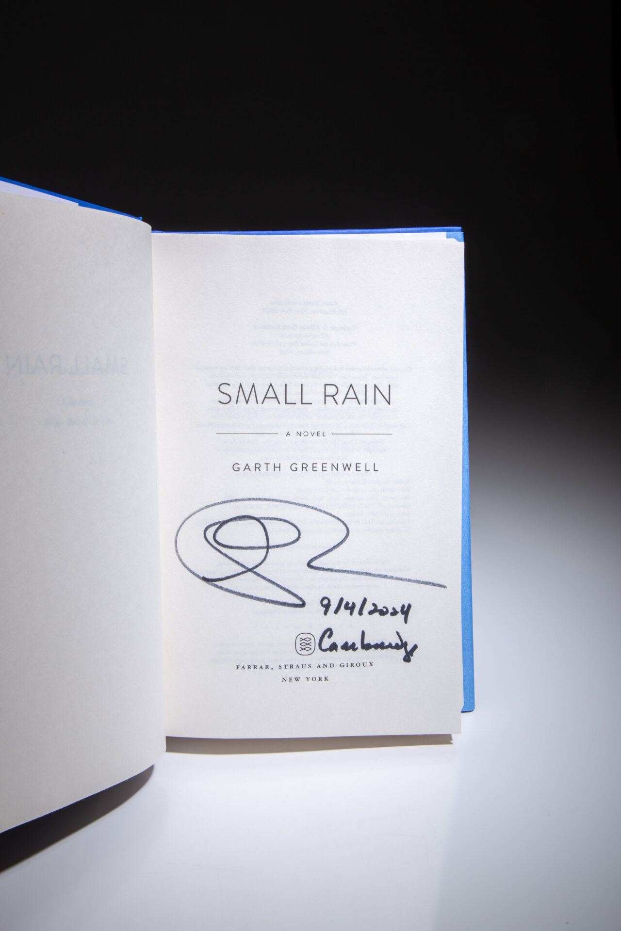Small Rain - The First Edition Rare Books