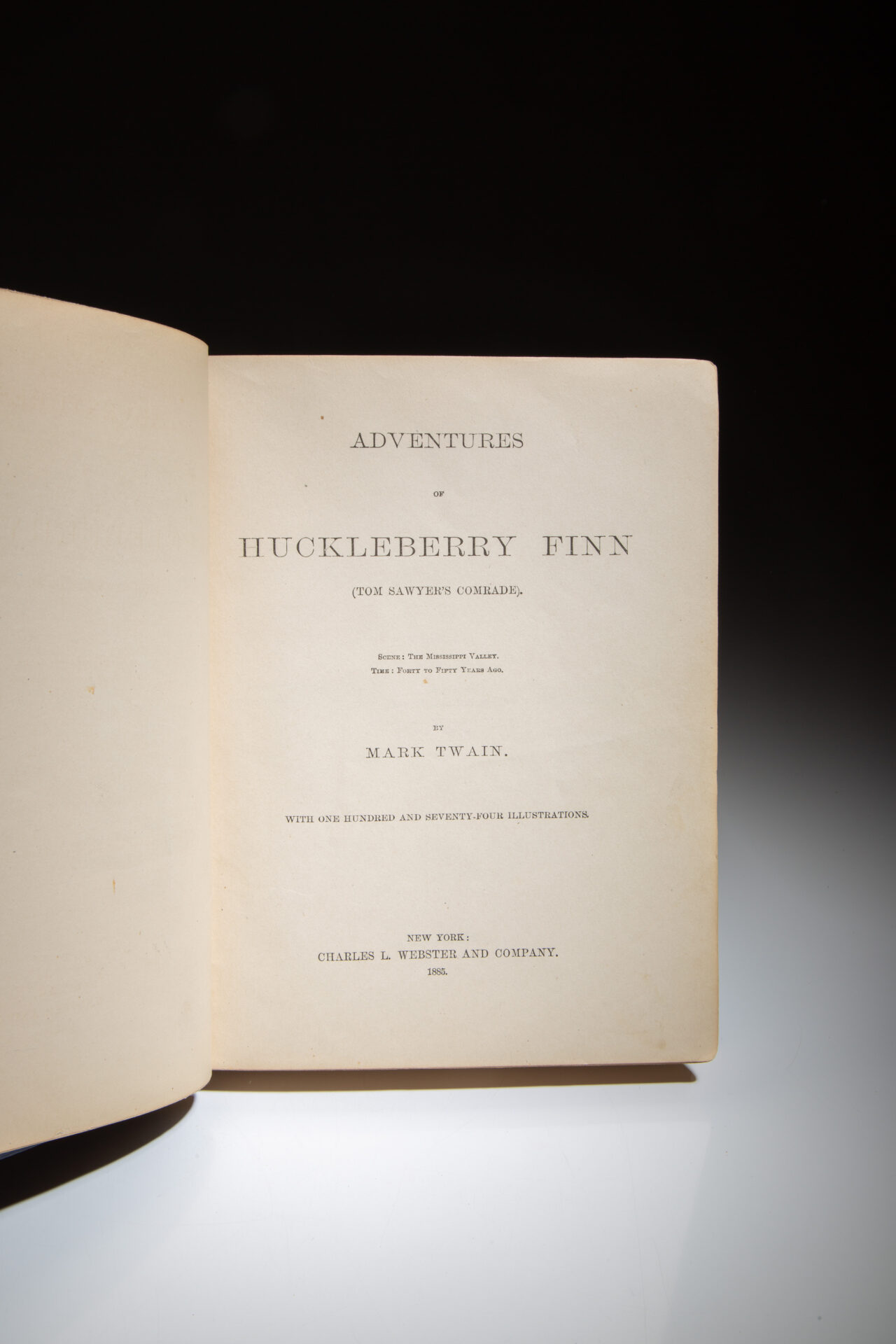 Adventures of Huckleberry Finn - The First Edition Rare Books