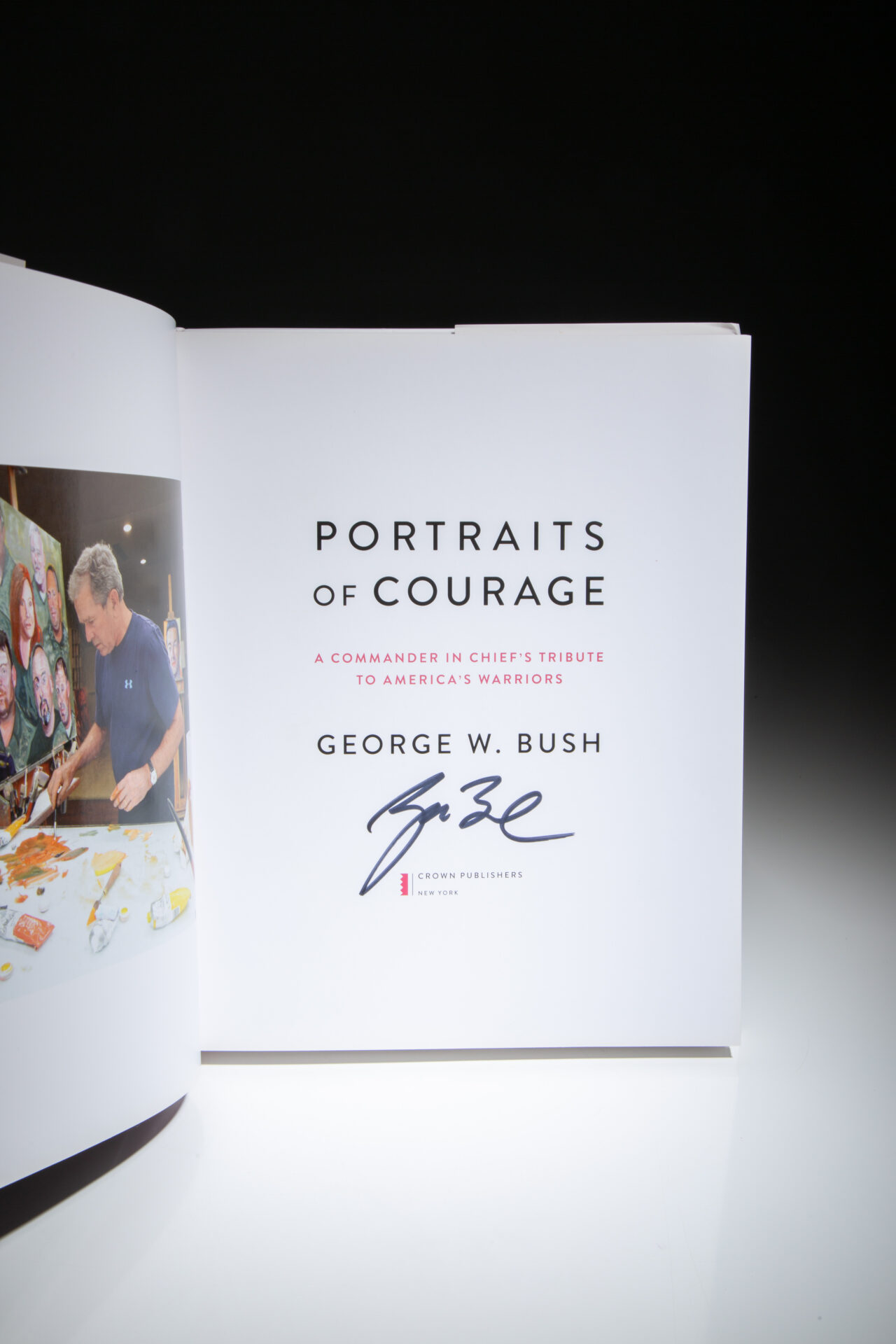 Portraits Of Courage - The First Edition Rare Books