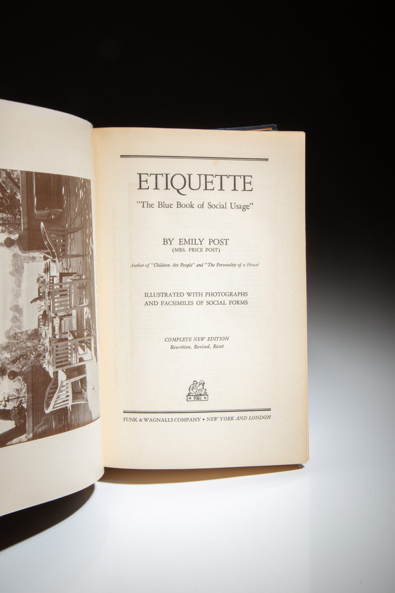 Etiquette - The First Edition Rare Books