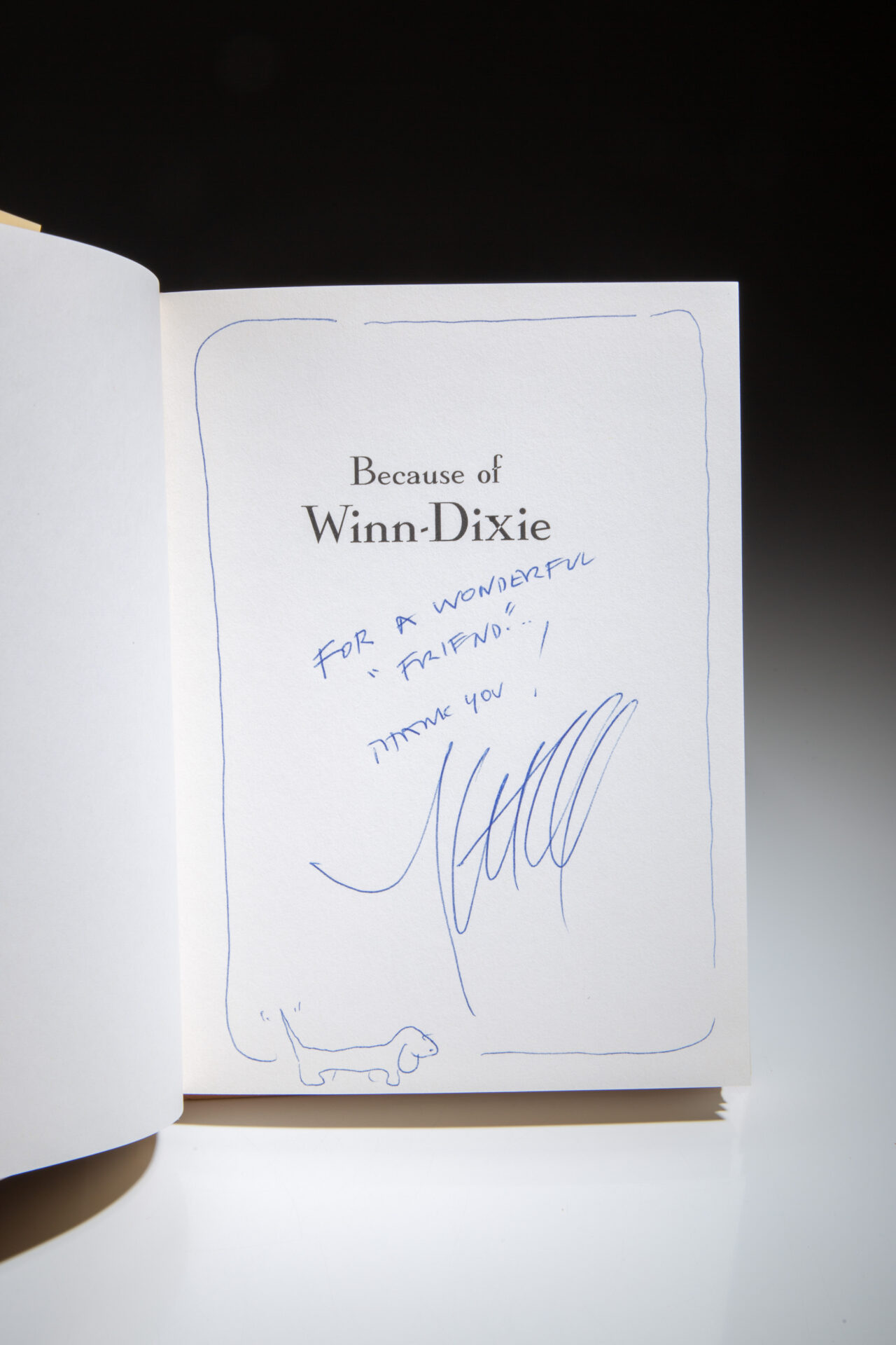 Because of Winn-Dixie - The First Edition Rare Books