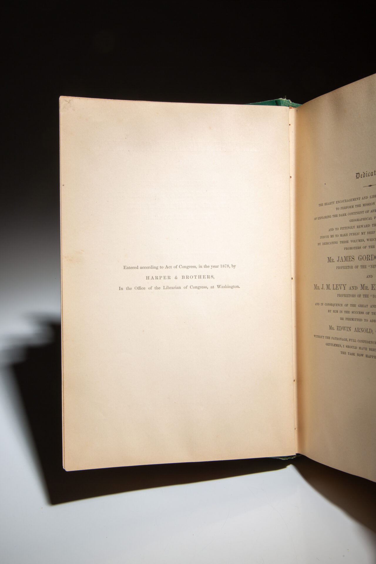 Through The Dark Continent - The First Edition Rare Books