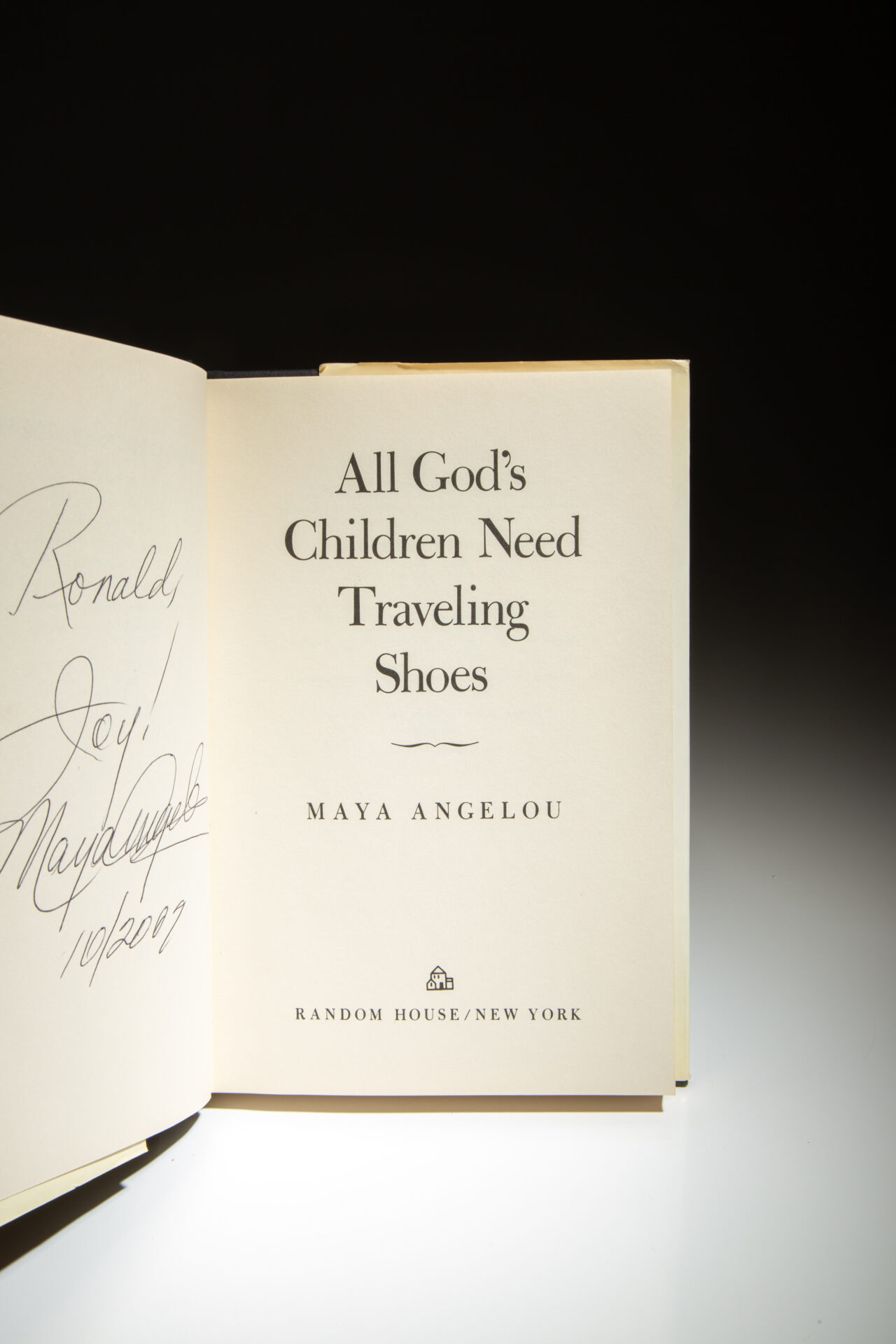 All God's Children Need Traveling Shoes - The First Edition Rare Books