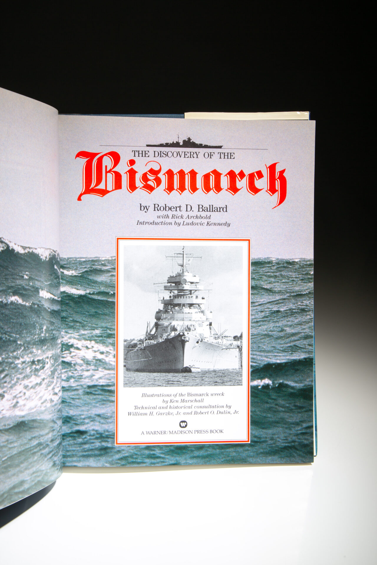 The Discovery of the Bismarck - The First Edition Rare Books