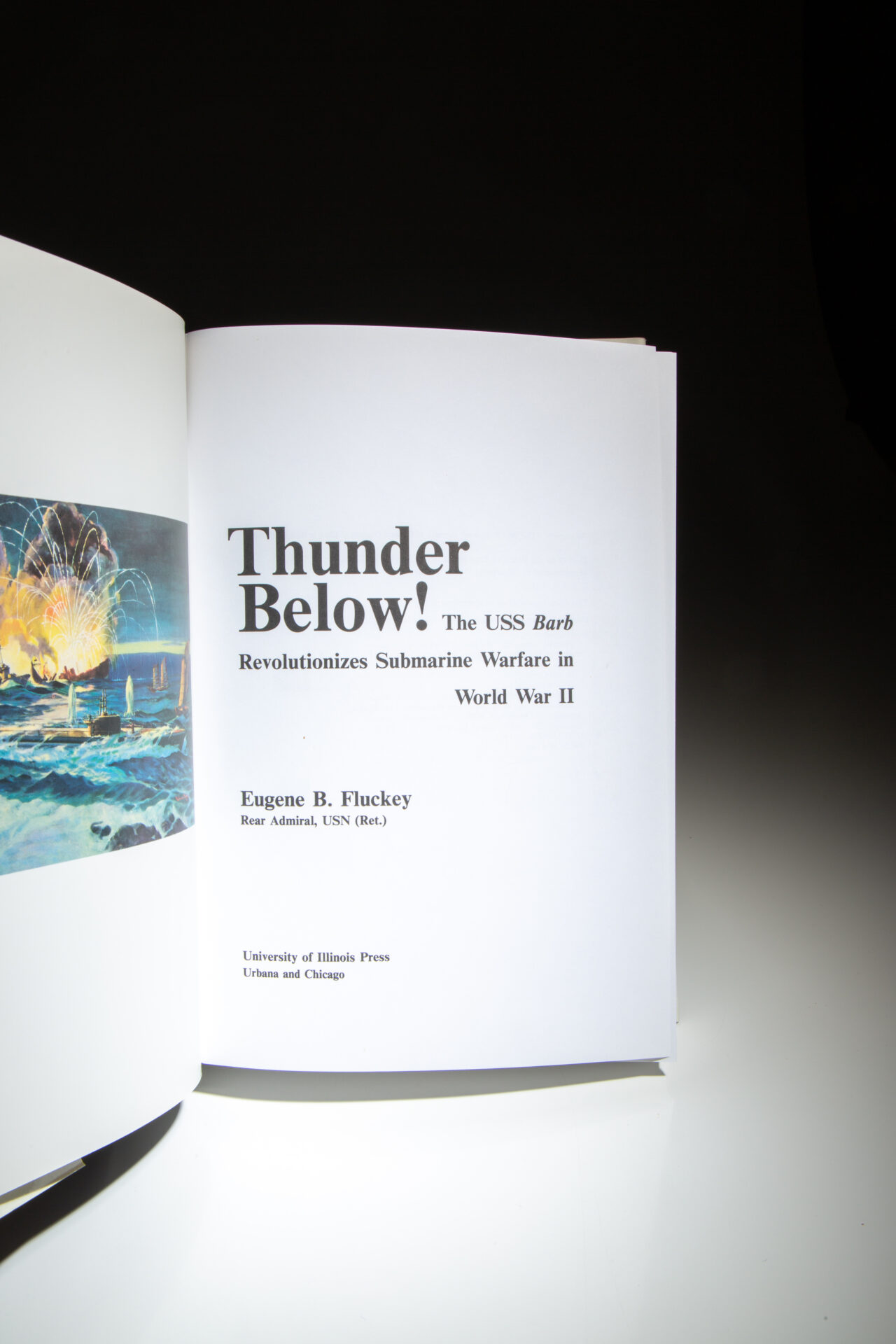 Thunder Below! - The First Edition Rare Books