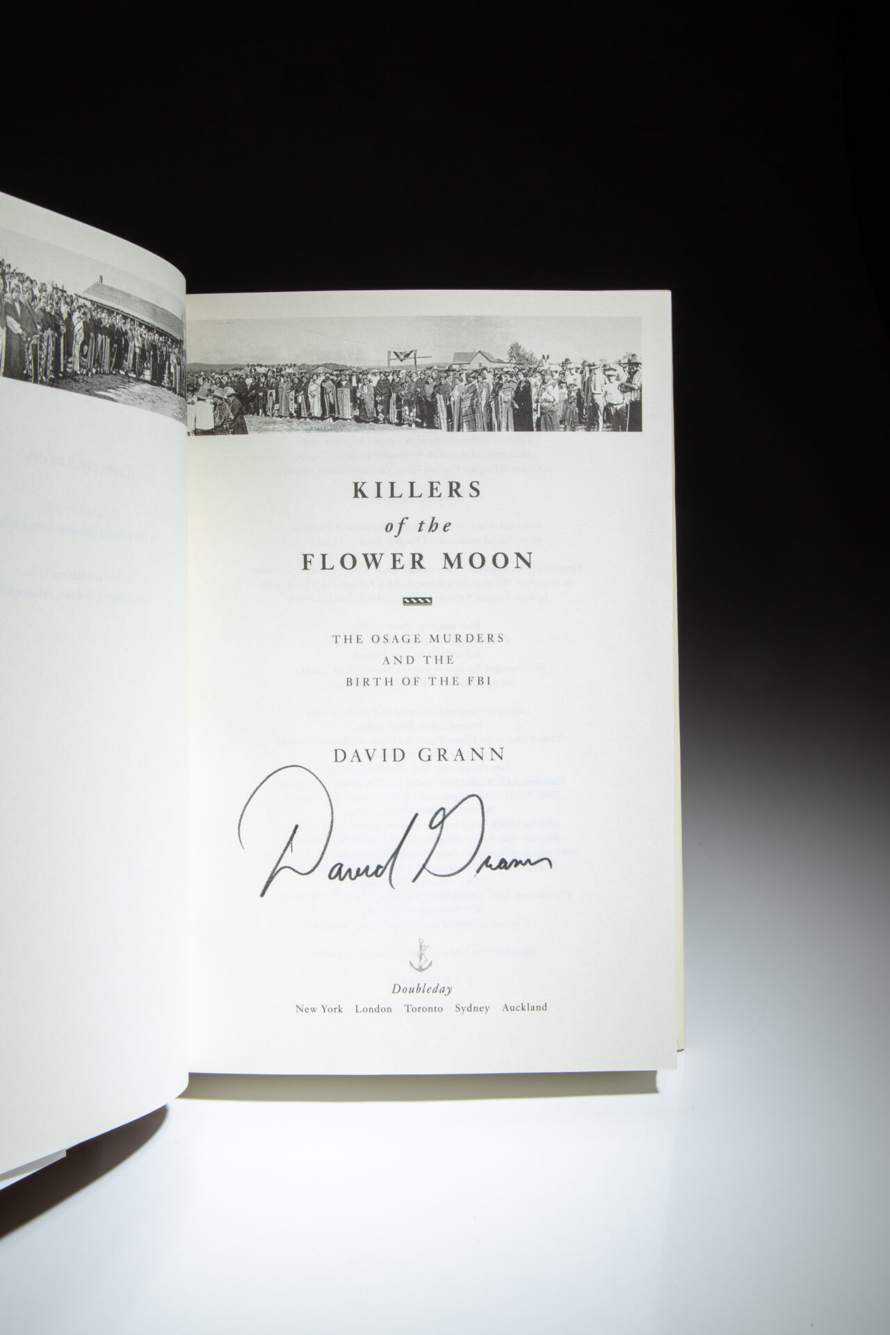 Killers of the Flower Moon - The First Edition Rare Books